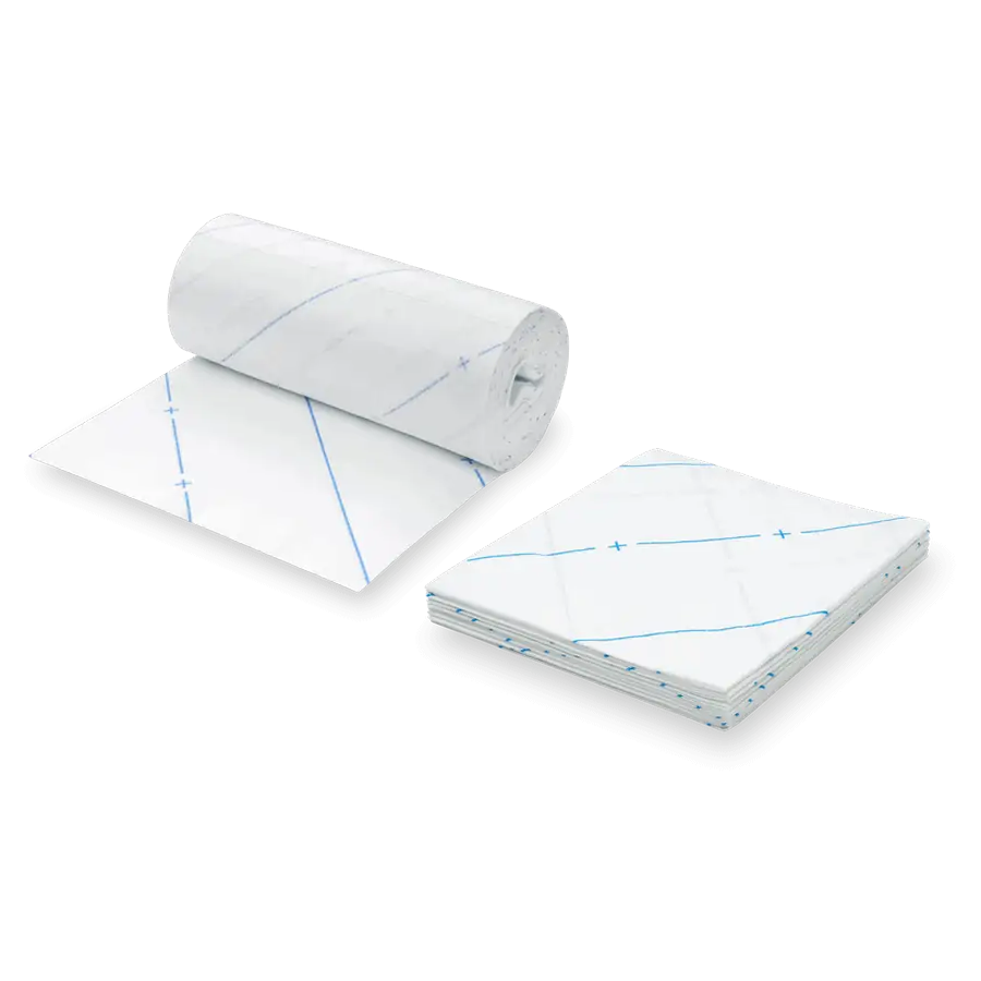 Stofwisdoeken microvezel op rol Hyginet