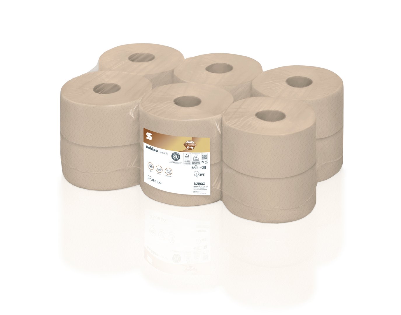 WC papier jumbo mini PureSoft