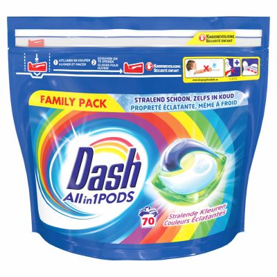 Dash Liquid pods stralende kleuren